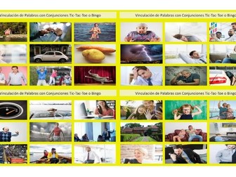 Linking Words and Connectors 6 Spanish Photo Game Bundle | Teaching ...