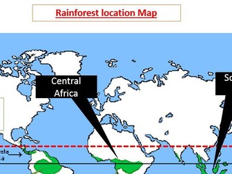 A Level; case study of a rainforest - The Amazon | Teaching Resources