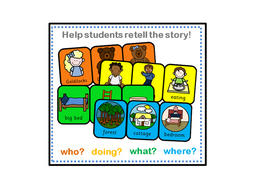 Colourful Semantics: Goldilocks and the Three Bears | Teaching Resources