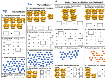 White Rose Maths - Year 4 - Block 4 - Multiplication and Division (Varied Fluency and Problem ...