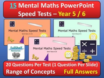 Mental Maths KS2 by FullShelf - Teaching Resources - Tes