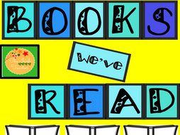 Books We've Read: Reading Display | Teaching Resources