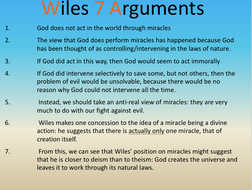 Wiles and Miracles | Teaching Resources