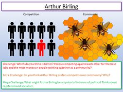 An Inspector Calls Arthur Birling | Teaching Resources