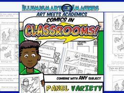 Comics in Classrooms Lesson: Panel Variety and POV | Teaching Resources