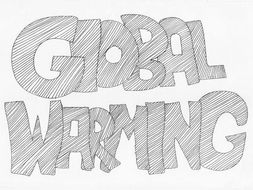 Global Warming: Geography: Colouring page | Teaching Resources