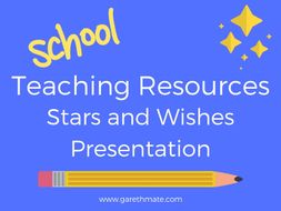 Stars and Wishes Peer Assessment Presentation | Teaching Resources