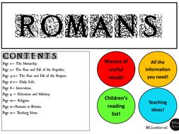 Fact Sheet - The Romans by ElizaMorrell | Teaching Resources