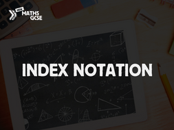 Index Notation - Complete Lesson | Teaching Resources