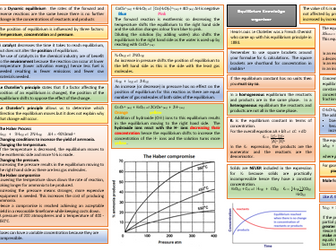 A-Level Chemistry knowledge organisers | Teaching Resources