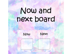 Now and Next board for SEND children | Teaching Resources