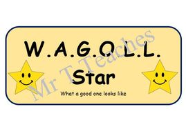 WAGOLL (What A Good One Looks Like) Poster | Teaching Resources