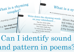 Sound and Patterns in Poems- Rhyming Words and Syllables KS2 | Teaching ...