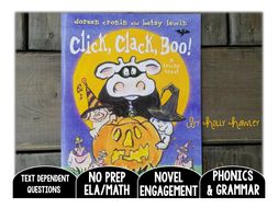 Click, Clack, Boo NO PREP | Teaching Resources