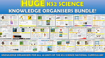 Huge KS2 Science Knowledge Organisers Bundle! | Teaching Resources