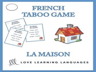 GCSE FRENCH: French Taboo Speaking Games Bundle | Teaching Resources