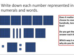 Year 3 Place Value Lesson (Counting, reading and writing numbers up to ...