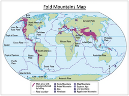 Understanding how fold mountains are formed - KS2 | Teaching Resources