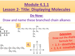 OCR A Level Chemistry A- 4.1.1 Lesson 2- Different types of Formulae ...