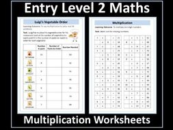 Multiplication Entry Level Maths | Teaching Resources