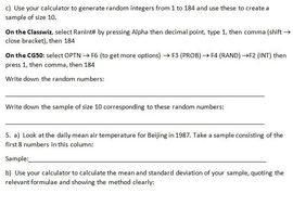 Edexcel Large Data Set Activities | Teaching Resources