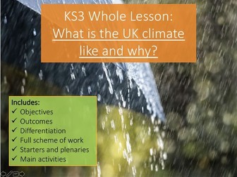 KS3 Weather and Climate Complete SOL and Resources | Teaching Resources