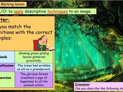 Descriptive Writing - In the Forest! | Teaching Resources