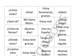 Spanish Greetings and Introductions by aliciaghw - Teaching Resources - Tes