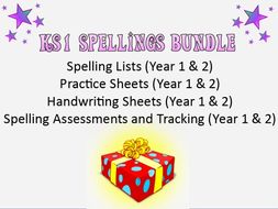KS1: Spellings Bundle | Teaching Resources