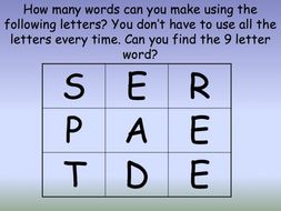 KS2 Spelling Boggle Game | Teaching Resources