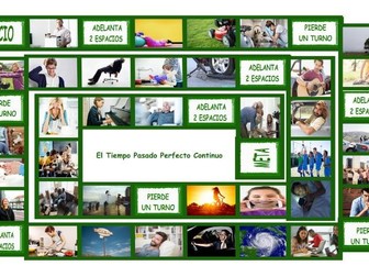 Past Perfect Continuous Tense 6 Spanish Photo Game Bundle | Teaching ...