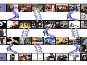 Crime, Law Enforcement, and Courts 6 Spanish Photo Game Bundle ...