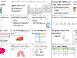 KS3 Science Home Learning 2020 | Teaching Resources