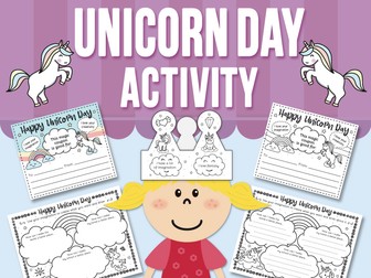Unicorn Day Activities - BUNDLE | Teaching Resources
