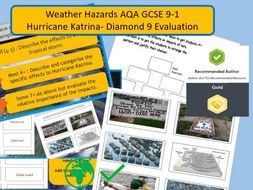 GCSE-AQA 9-1: Hurricane Katrina - Diamond 9 Activity-primary-secondary ...