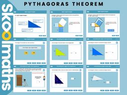 Pythagoras Theorem - 1-9 GCSE revision | Teaching Resources