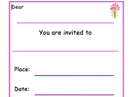 Mother's Day class assembly invite | Teaching Resources