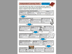 KS3 Independent Reading Tasks | Teaching Resources