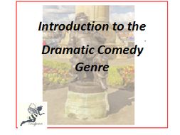 Dramatic Comedy Genre: An Introduction by englbee - Teaching Resources ...