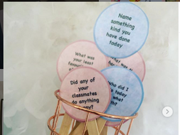 End of day questions | Teaching Resources