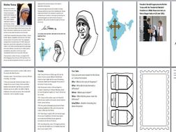 Mother Teresa Activity Pack | Teaching Resources