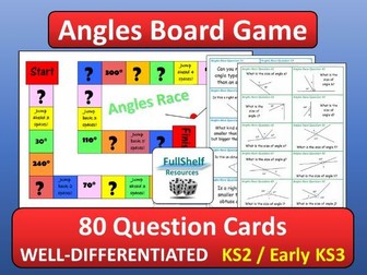 Angles Games Starters Early Finishers | Teaching Resources