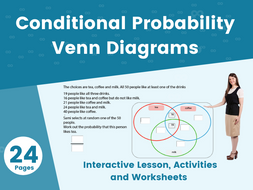 Conditional Probability - Venn Diagrams | Teaching Resources