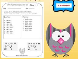 Addition & Subtraction: Using Partitioning | Teaching Resources