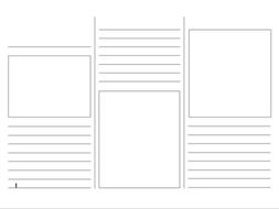 Leaflet template | Teaching Resources