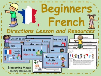 French 5 lesson bundle - KS2 - My Town - Ma Ville by blossomingminds ...