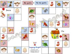Spanish Pets & Opinions Board Game by LanguageMagnet | Teaching Resources