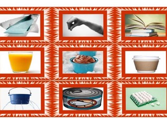 Container Words 6 Spanish Photo Game Bundle | Teaching Resources