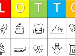 Lotto Christmas Game | Teaching Resources