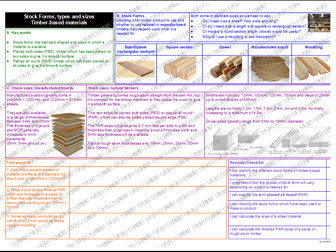 Timbers Knowledge Organisers Bundle | Teaching Resources
